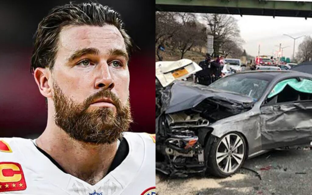 Fox News has just reported that Travis Kelce has been involved in a serious car accident earlier ...